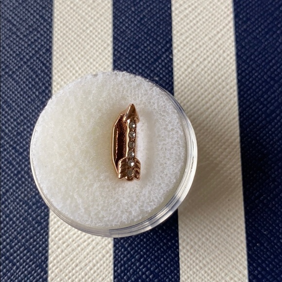 KEEP Collective | Jewelry | Keep Collective Pave Rose Gold Arrow Charm ...